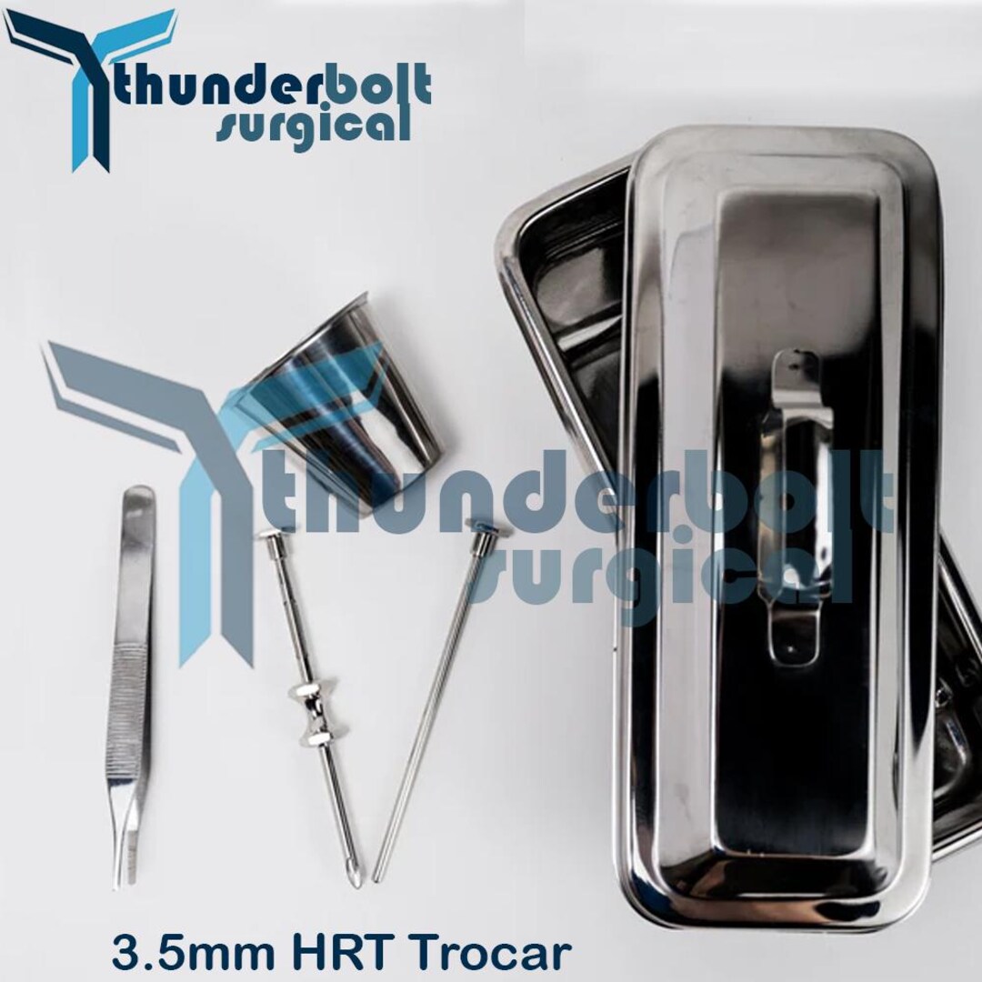 HRT Trocar Kit 3.5mm Hormone Replacement Pellet Insertion Kit Training ...