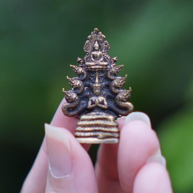 Buddha Naga Amulet - Etsy