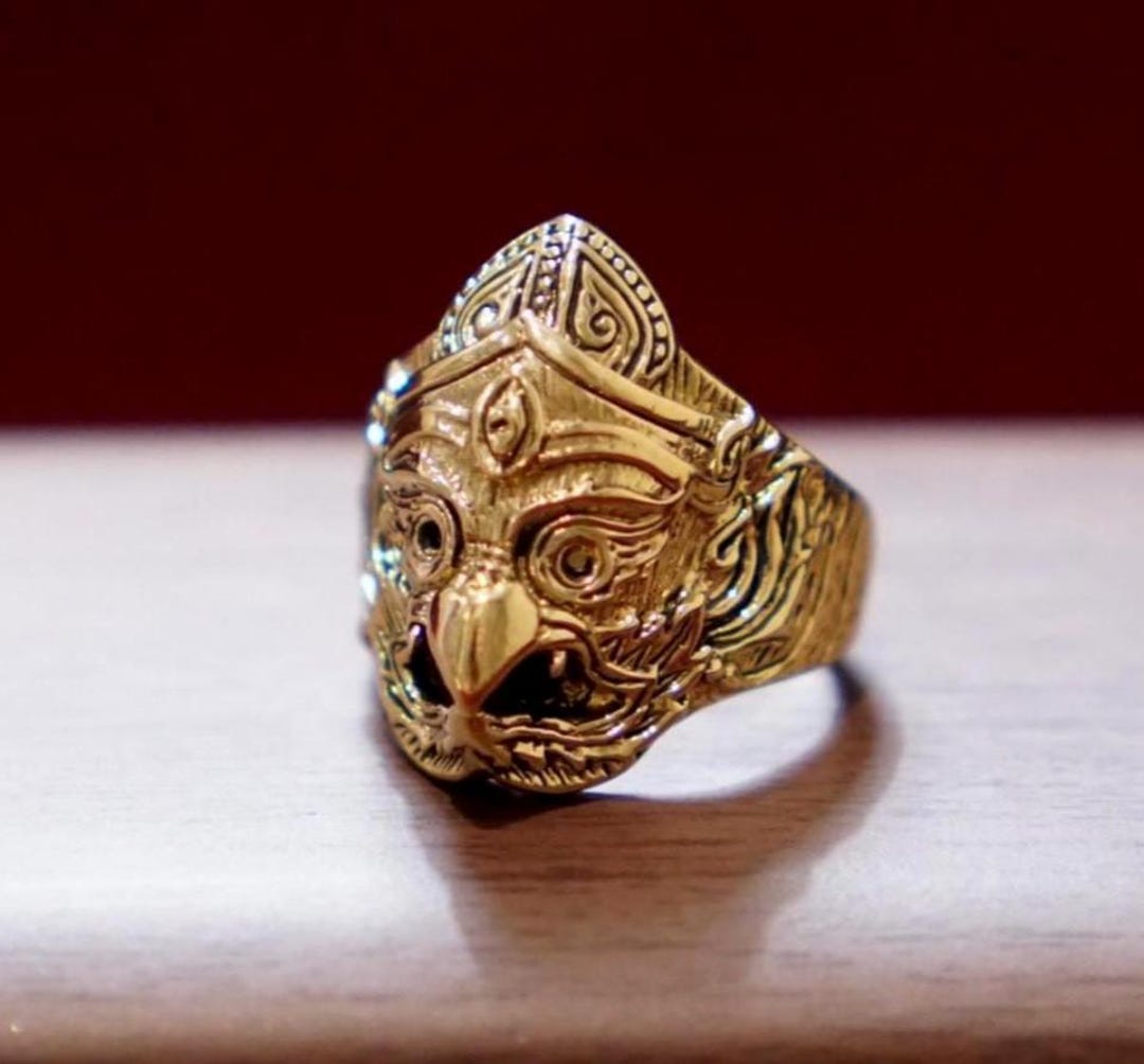 Garuda Men’s Ring – Sacred Thai Amulet Ramakien Garuda Jewelry - Etsy
