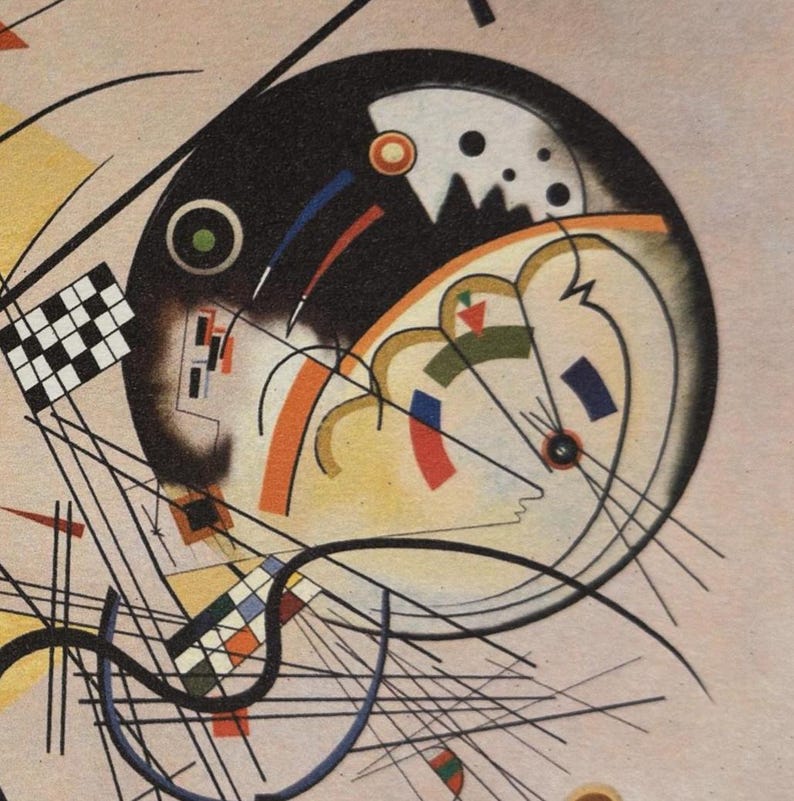Wassily Kandinsky "transverse Line" Limited Edition Lithograph, Signed ...
