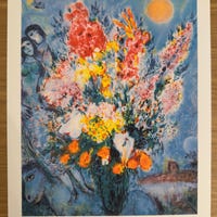 Marc Chagall Lithograph Limited Edition Art on Arches Paper - Etsy