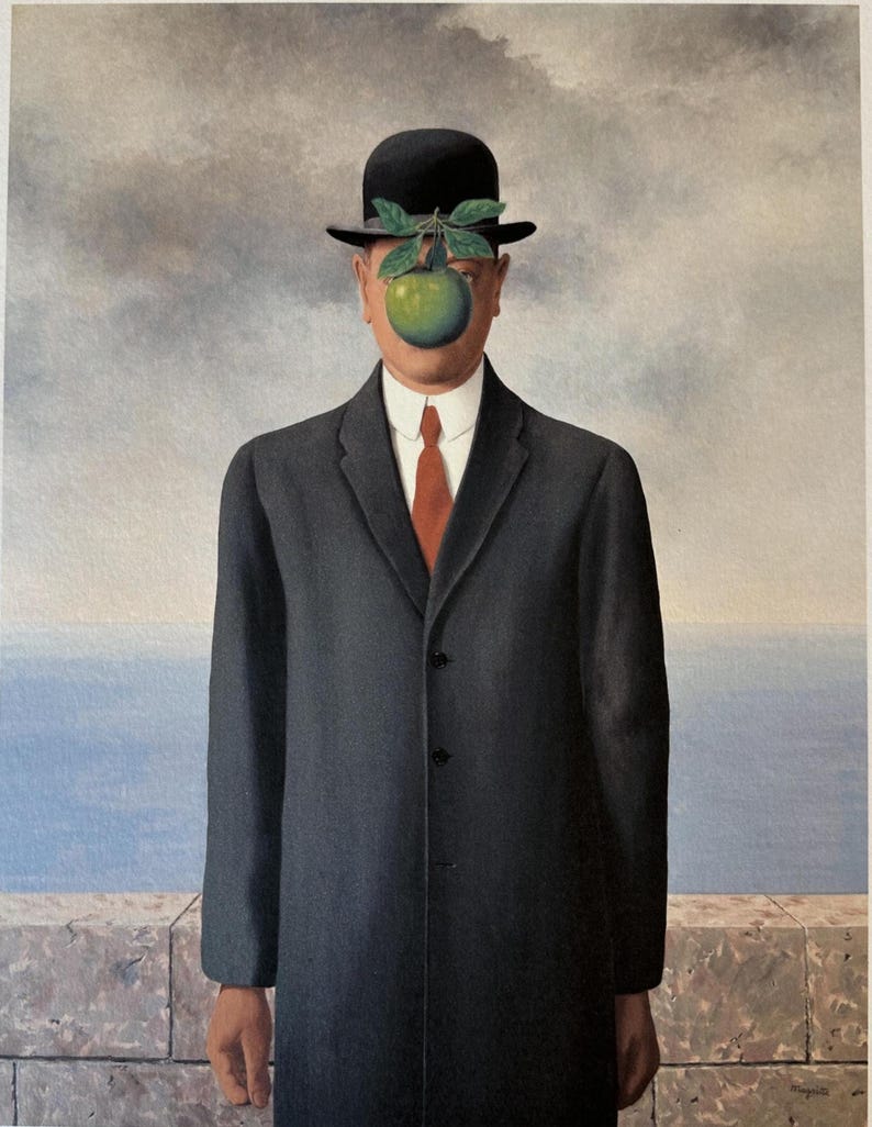 René Magritte | the Son of Man Lithograph Print | Limited Edition ...