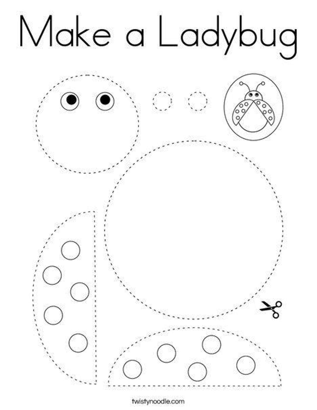 Ladybug Theme Art Activities(pdf Version) - Etsy