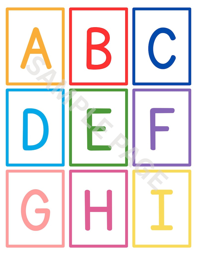 Alphabet Matching Memory Game | Uppercase Lowercase Letter Recognition ...