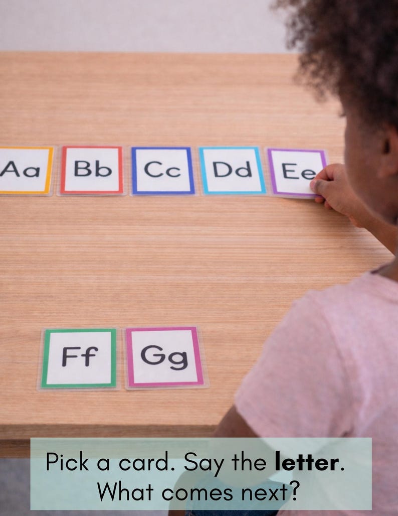 Alphabet Flashcards for Preschool | Uppercase & Lowercase Letter ...