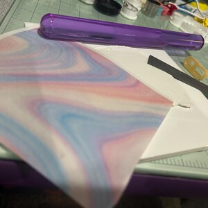 Cotton Candy Mirage-- Image Water Transfer Paper for Polymer Clay ...