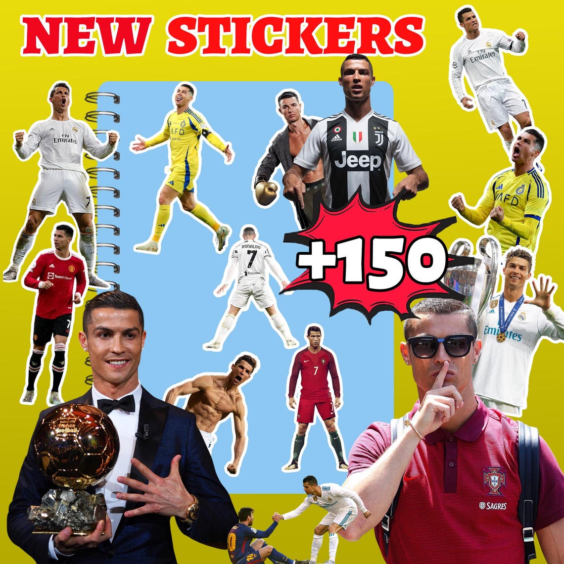 Cristiano Ronaldo PNG Clipart: CR7 Football Designs (151 Files ...