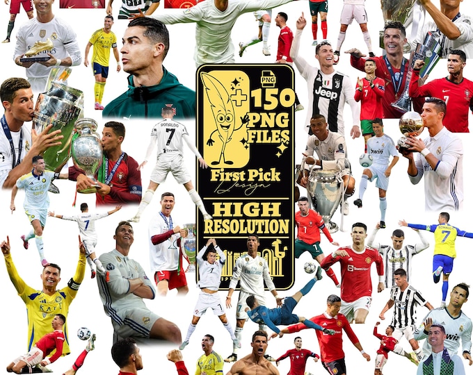 Cristiano Ronaldo PNG Clipart: CR7 Football Designs (151 Files ...