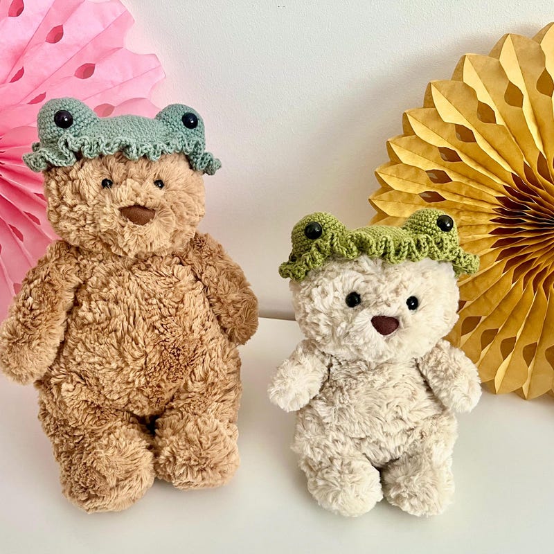 Bartholomew Bear Hats - Etsy UK