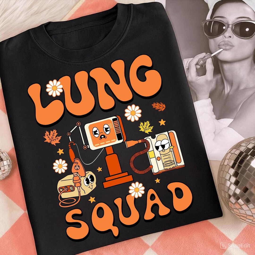 Lung Squad Nurse Thanksgiving PNG, Funny Medical Team Turkey Digital ...
