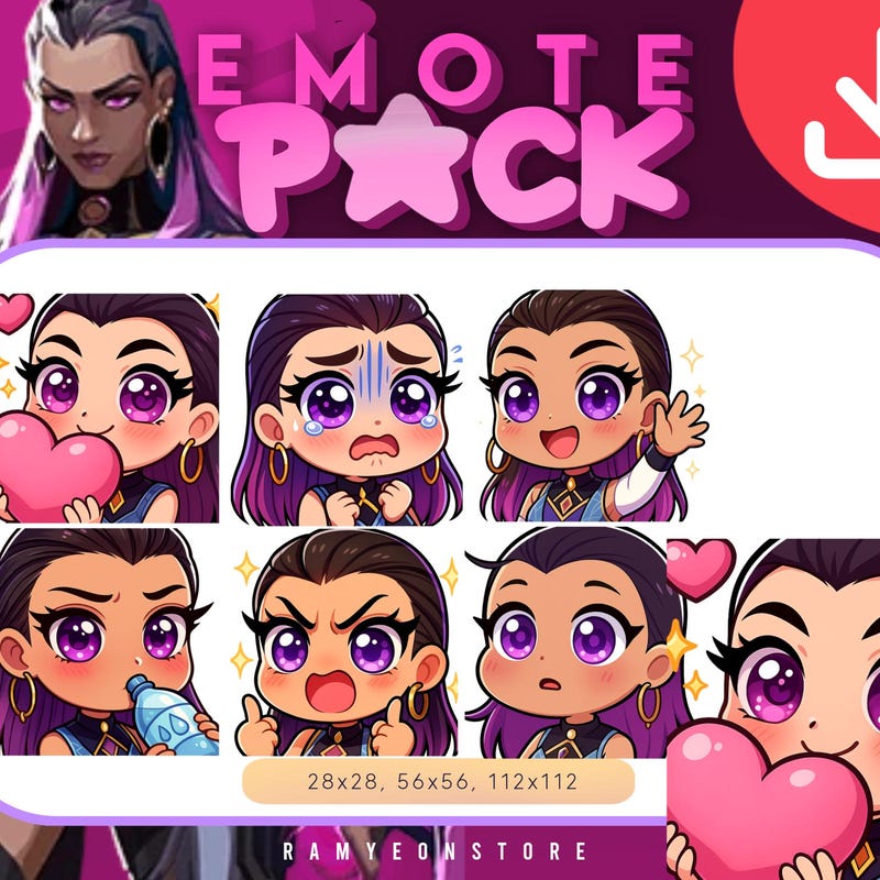 Valorant Reyna Png - Etsy