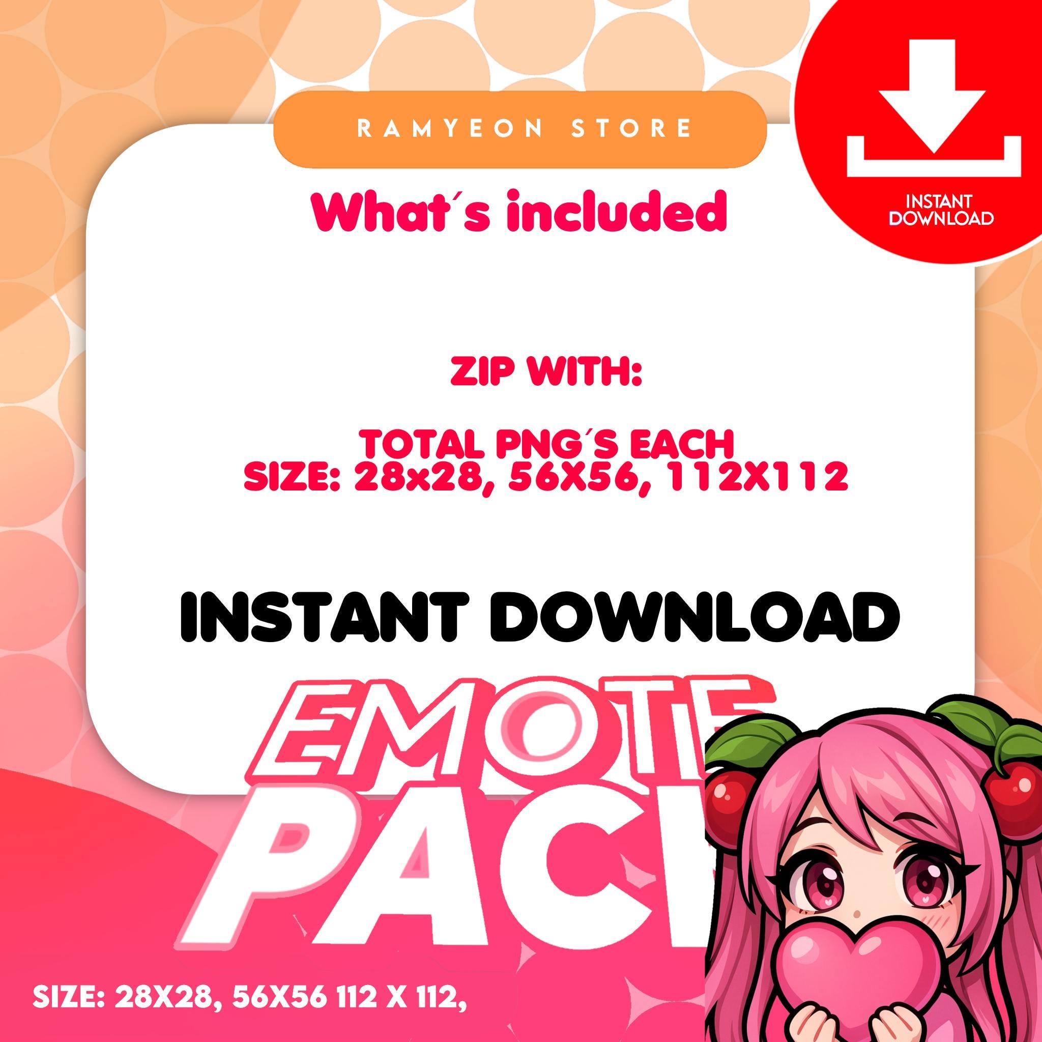 Mitsuri Kanroji Kimetsu No Yaiba Demon Slayer Twitch Emotes Pack | Cute ...