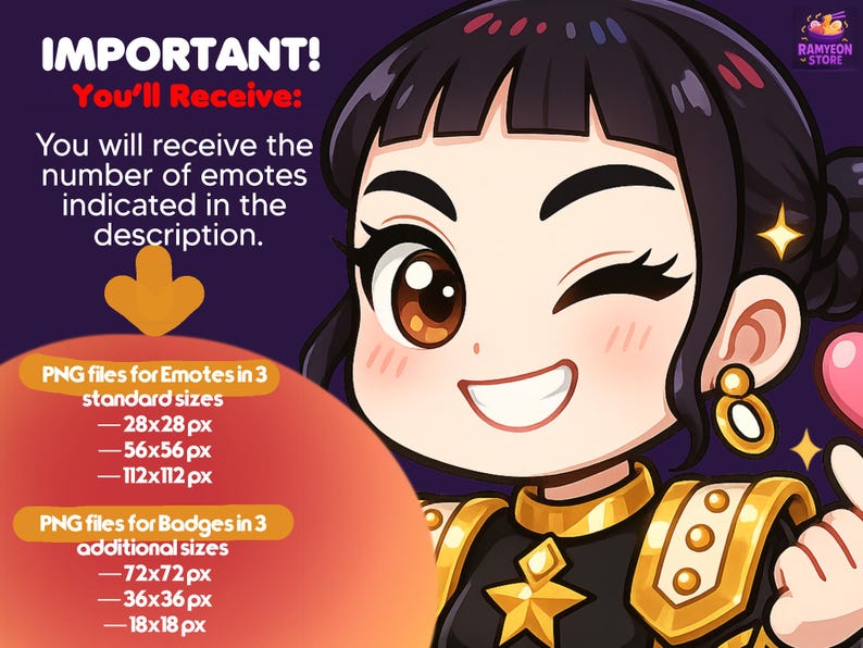 Klee Genshin Impact Twitch Emotes & Badges Pack | Süßes Chibi VTuber ...