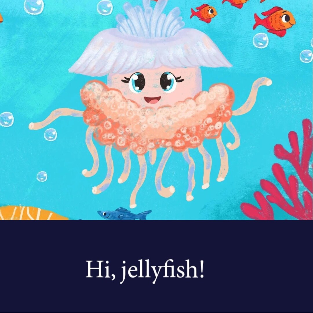 Hello Red Sea Storybook | Ocean Animals Kids Learning (PDF Download) - Etsy