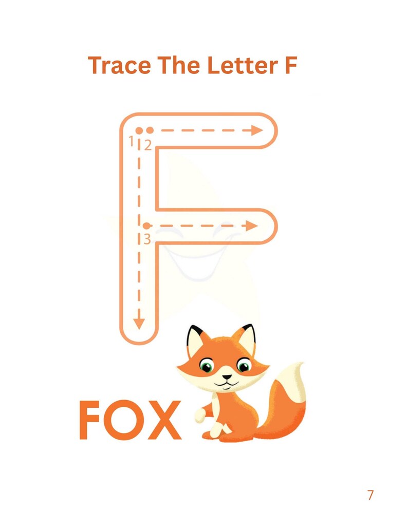My First ABC Printable Tracing Book (pdf Download) - Etsy