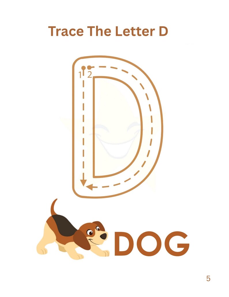 My First ABC Printable Tracing Book (pdf Download) - Etsy