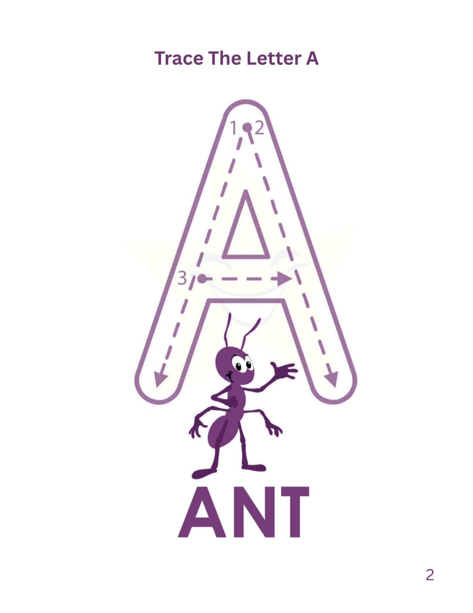 My First ABC Printable Tracing Book (pdf Download) - Etsy