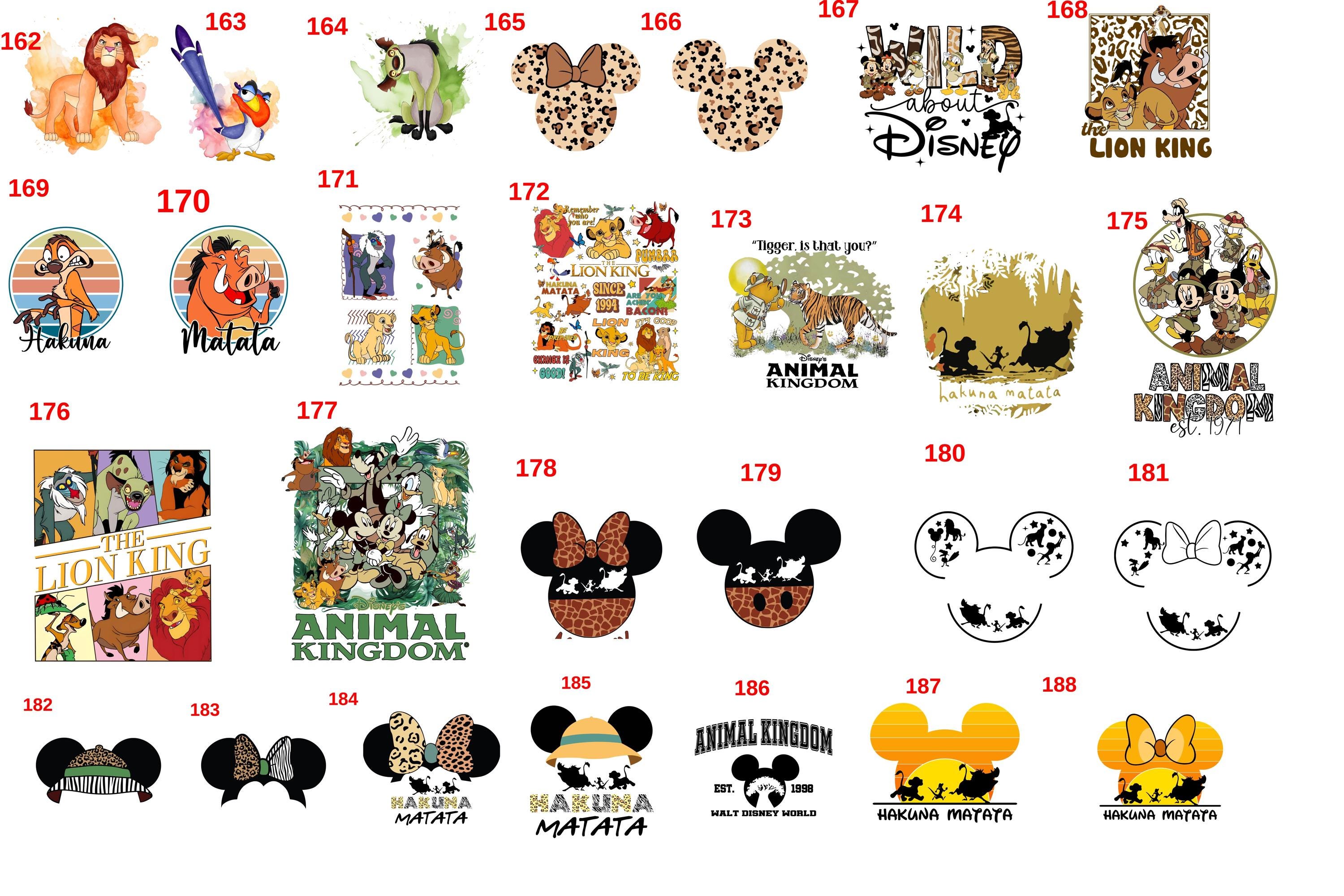 Disney Animal Kingdom Dtf Print, 2026 Safari Mickey Friends Dtf ...