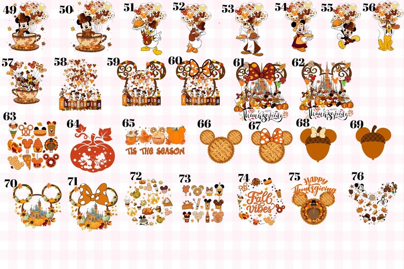 Thanksgiving Disney Magic Castle Dtf, Magic Kingdom Thanksgiving Ready ...