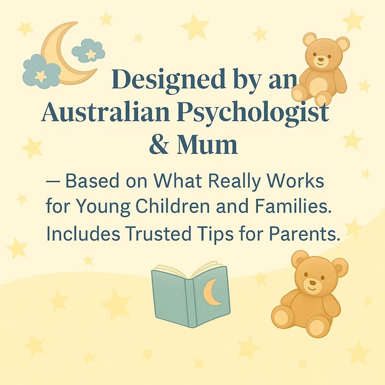 Bedtime Routine Chart for Kids | Printable | Visual Routine | Toddler ...