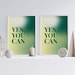 Yes You Can Poster, Mental Health Poster, Motivational Quote ...