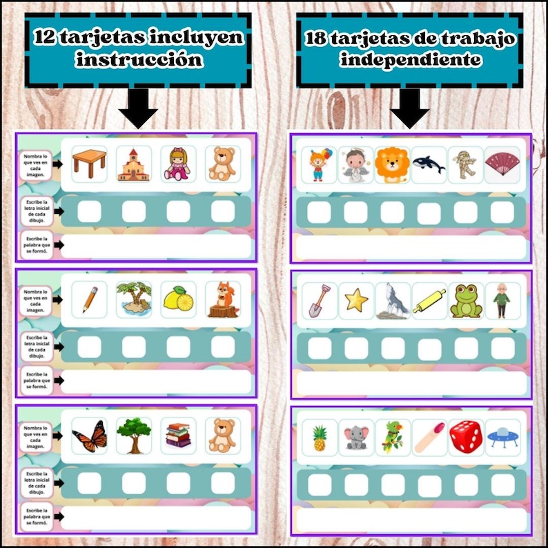Printable Initial Syllable Worksheets | Educational PDF Activities for ...