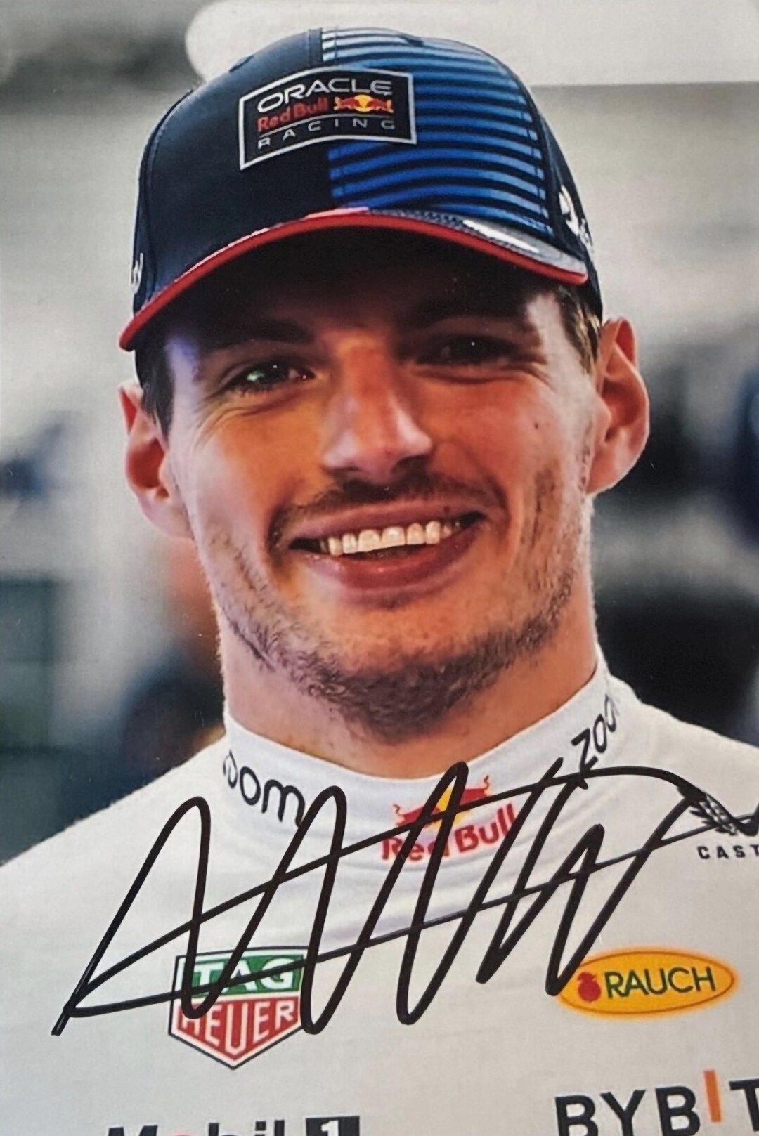 Max Verstappen Signed Autograph Photo Print Signature Red Bull F1 Gift ...