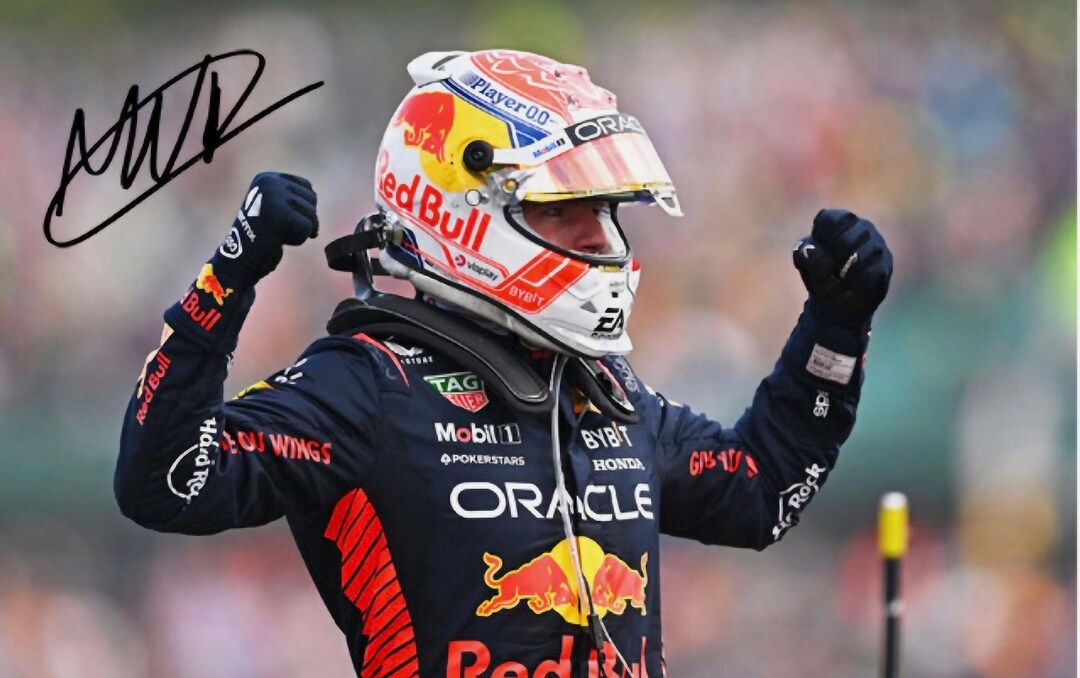 Max Verstappen Signed Autograph Photo Print Signature Formula 1 Gift - Etsy