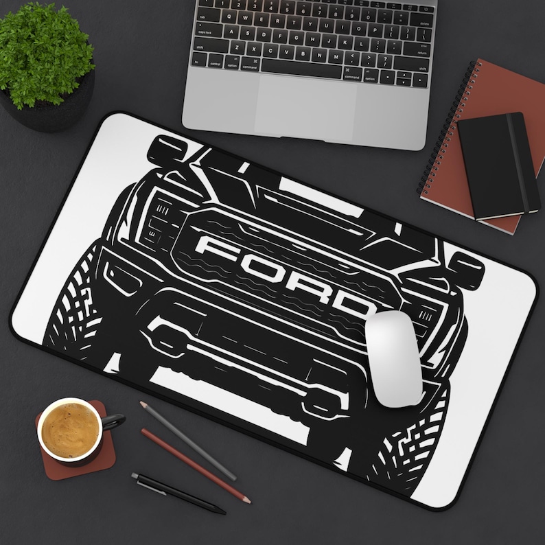 Truck Desk Mat, Ford Raptor Work Pad, Gift for Him, Gen 3 F150 Mouse ...