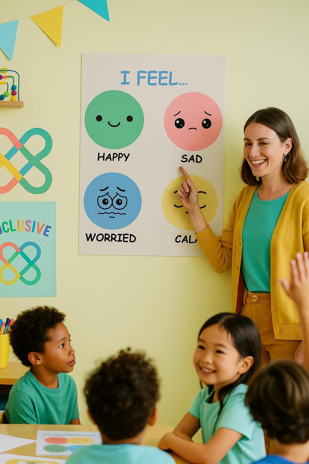 Editable Classroom Emotions Poster | ADHD Autism Visual Schedule | US ...
