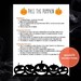 Pass the Pumpkin Halloween Game: Printable Party Activity (digital ...