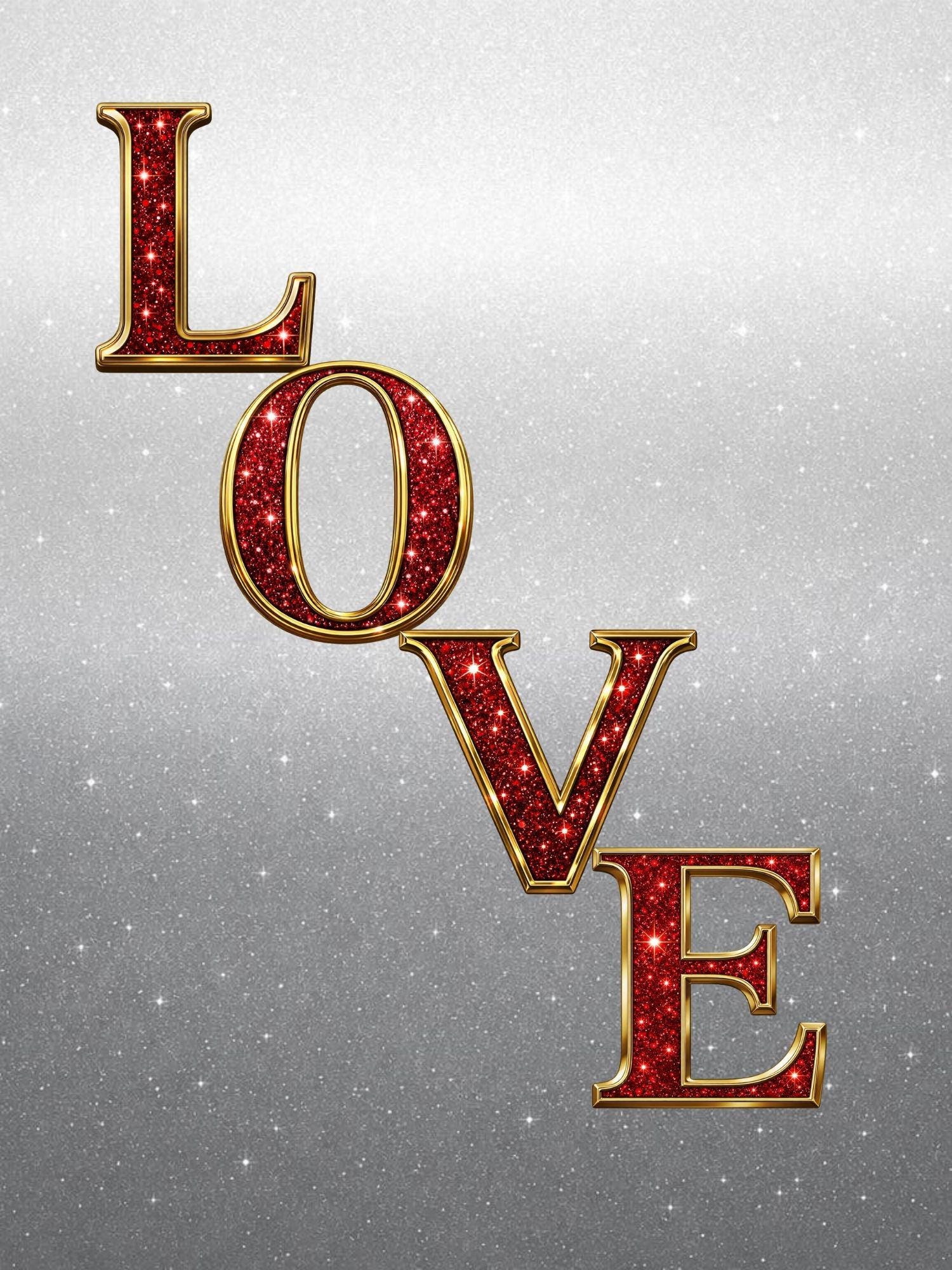 Gold Ruby Alphabet Letters PNG, Luxury Gold Letter Clipart for Weddings ...
