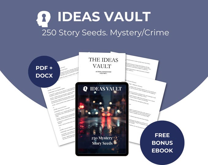 100 Crime Investigation Writing Prompts Mystery Story Ideas Thriller ...