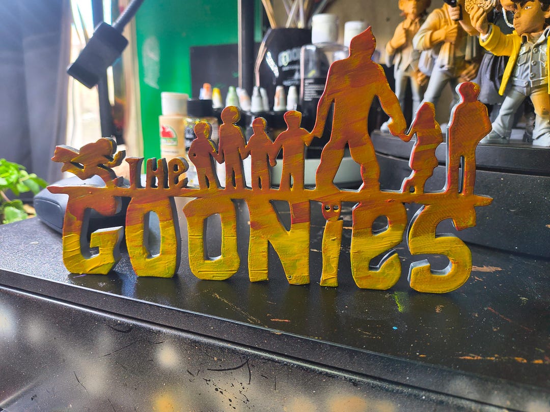 Goonies Logo Hand Painted - Etsy