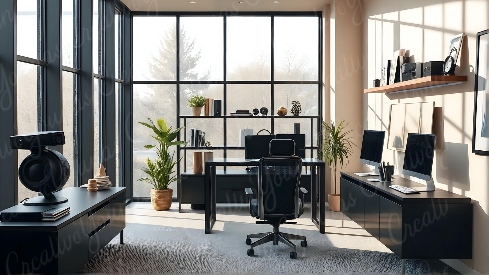 8K Virtual Office Backgrounds: 21 High-resolution Zoom Meeting Images ...