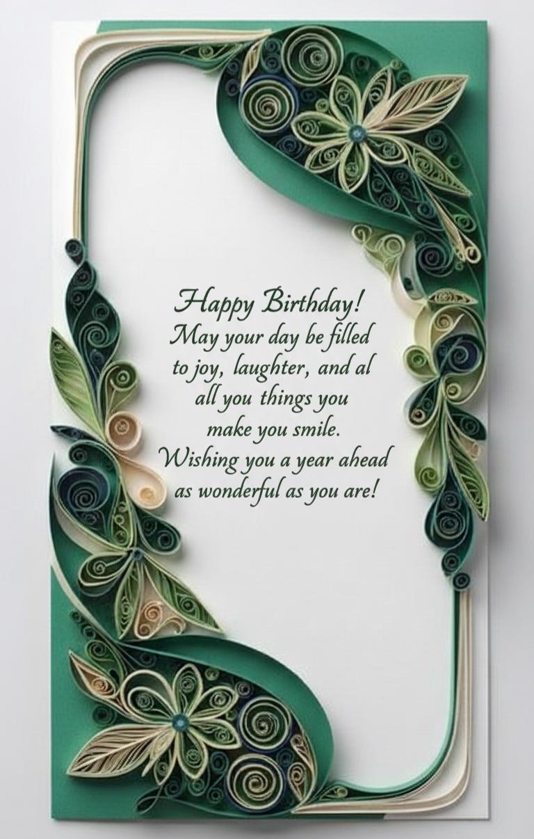 Floral Paper Quilling Art Frame Clipart: Botanical Wedding Invitation ...