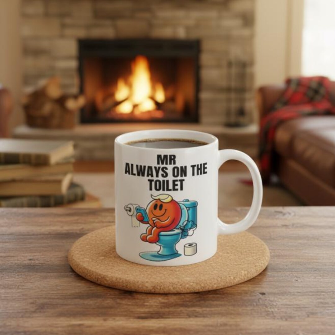 Funny Toilet Coffee Mug, Novelty Gag Gift - Etsy