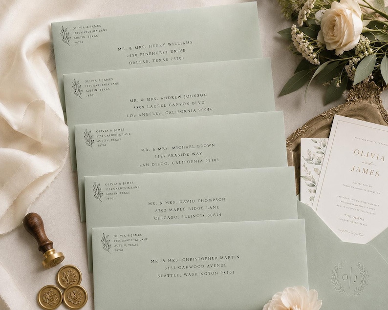 Soft Color Envelopes C5 C6 | Custom Address Printing, 120gsm Matte ...