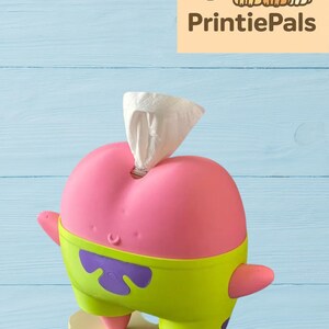 3D Print STI Spongebob Tissue Box | Anime Collectible | Resin Statue ...