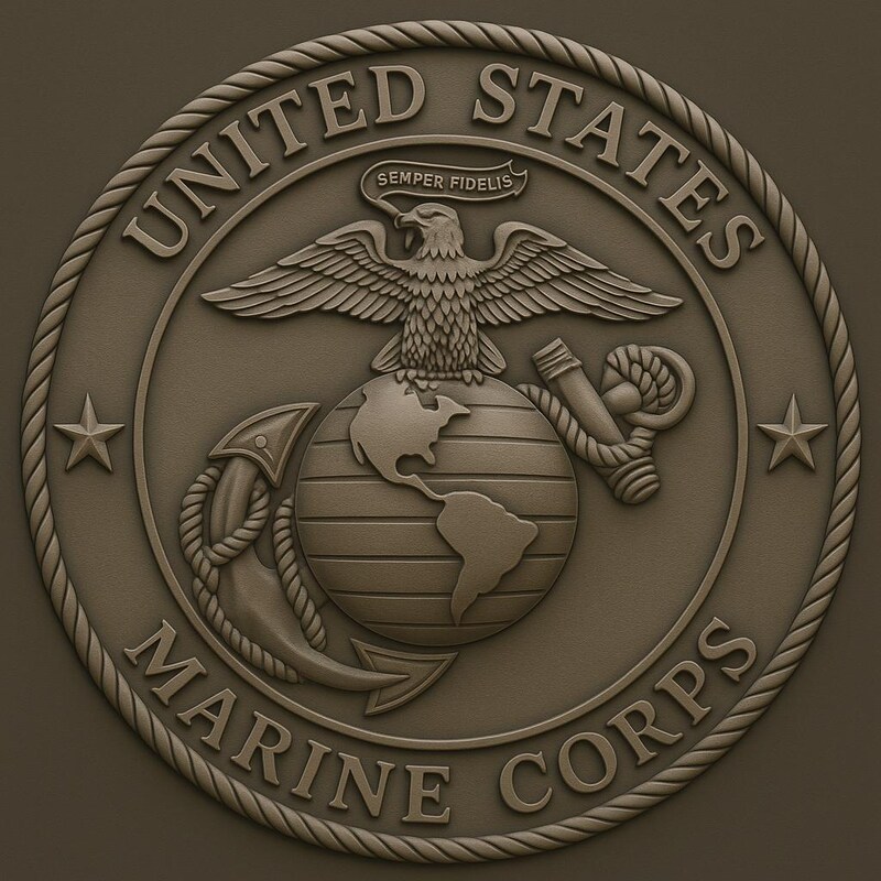 Marine Corps 3d Stl - Etsy