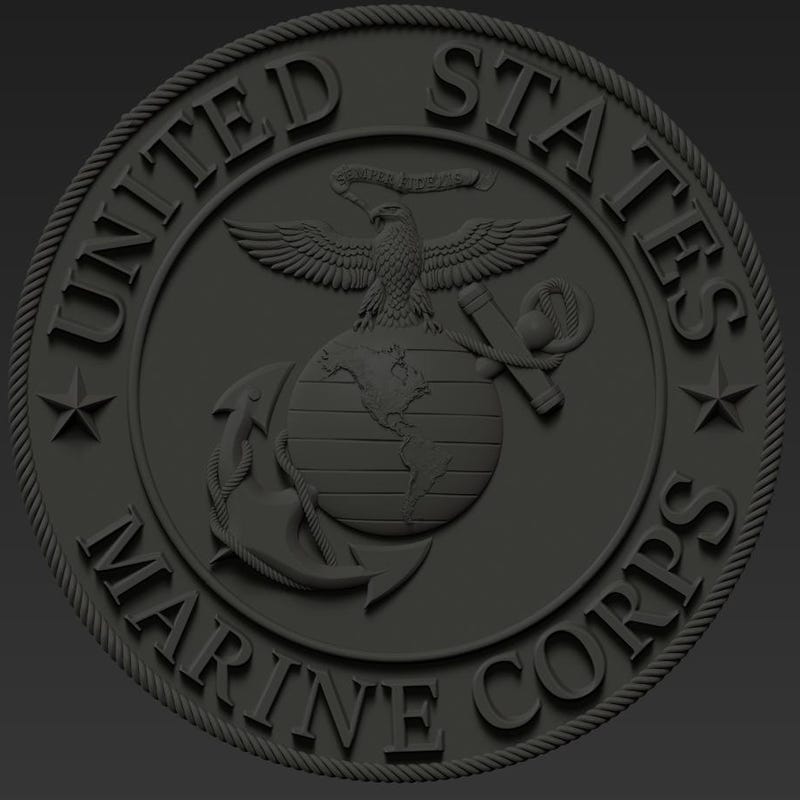 Marine Corps Svg - Etsy