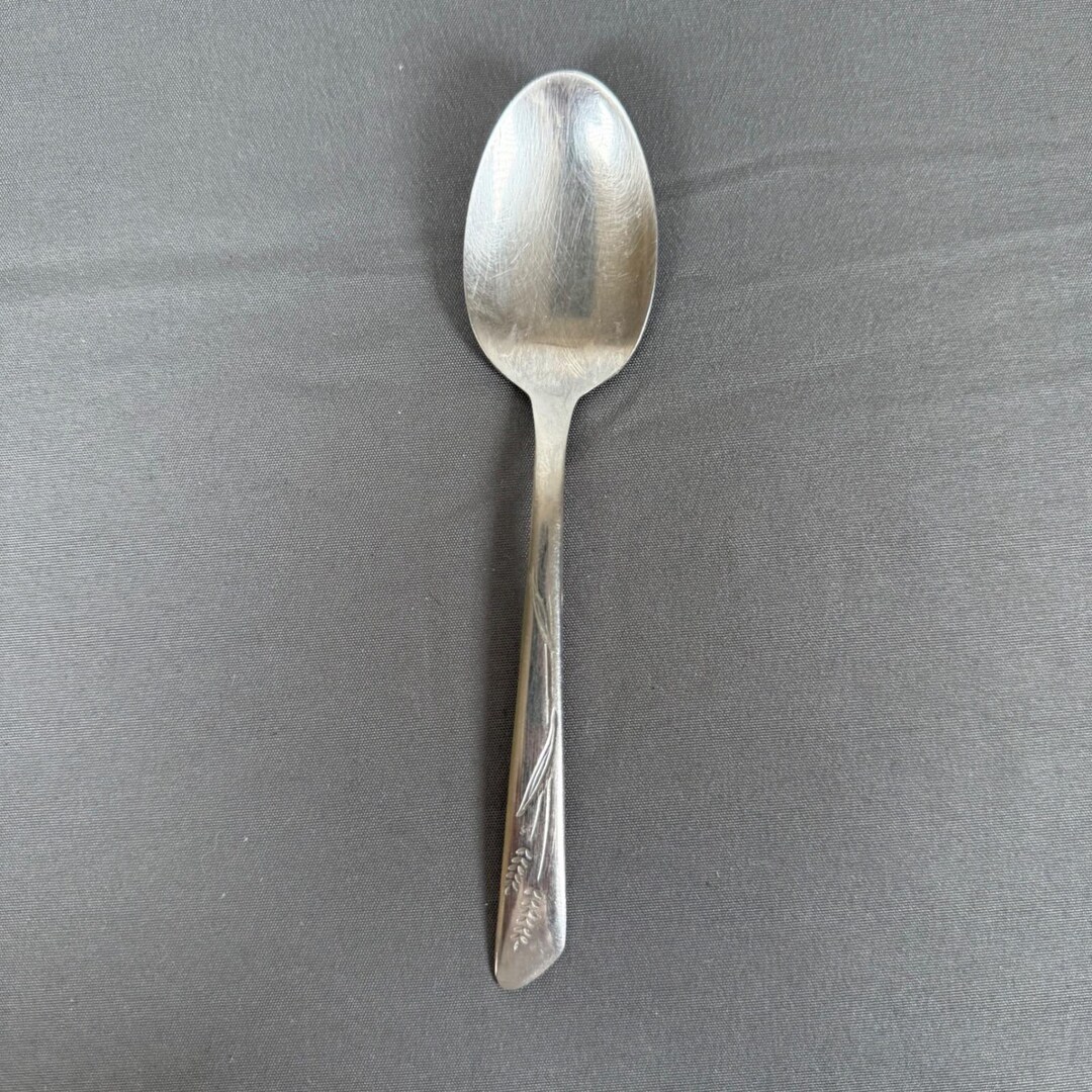 Vintage Silco Wheat Pattern Stainless USA Tea Spoon Utensil Tableware ...