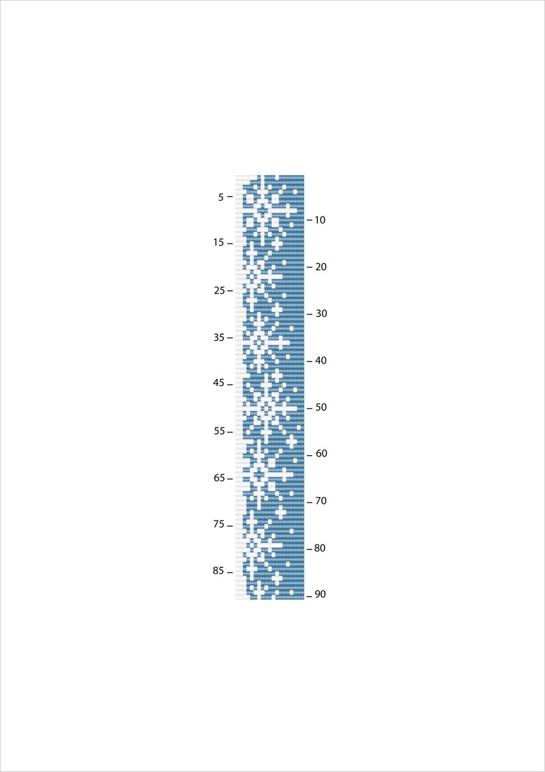 Snowflake Bracelet Pattern Set – 3 Miyuki Loom Designs PDF Bundle - Etsy