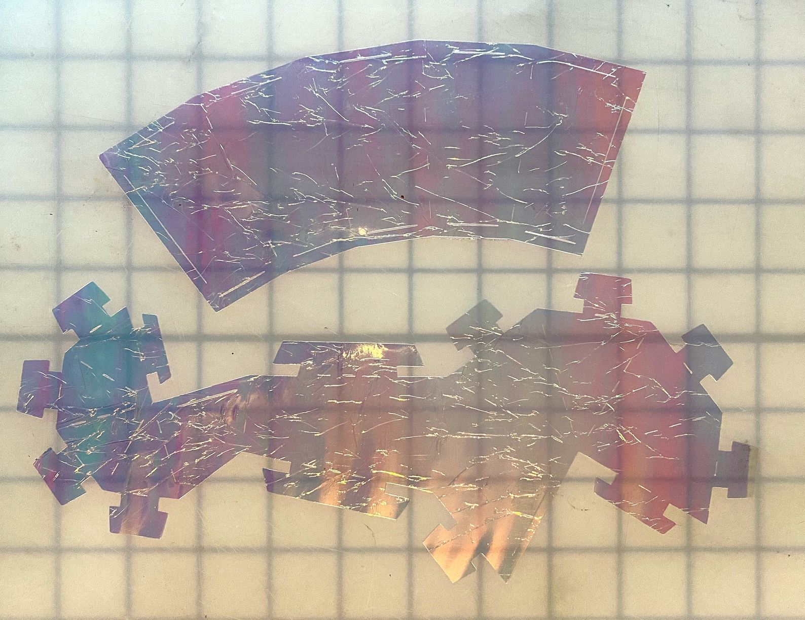 Infinity Crystal Gem - Iridescent Opal Papercraft DIY Suncatcher Jewel ...