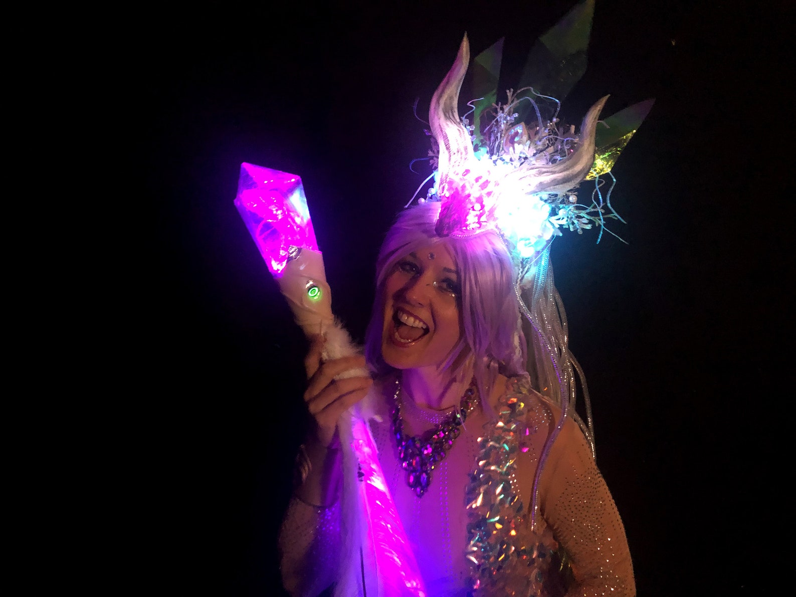 Infinity Crystal Gem - Iridescent Opal Papercraft DIY Suncatcher Jewel ...