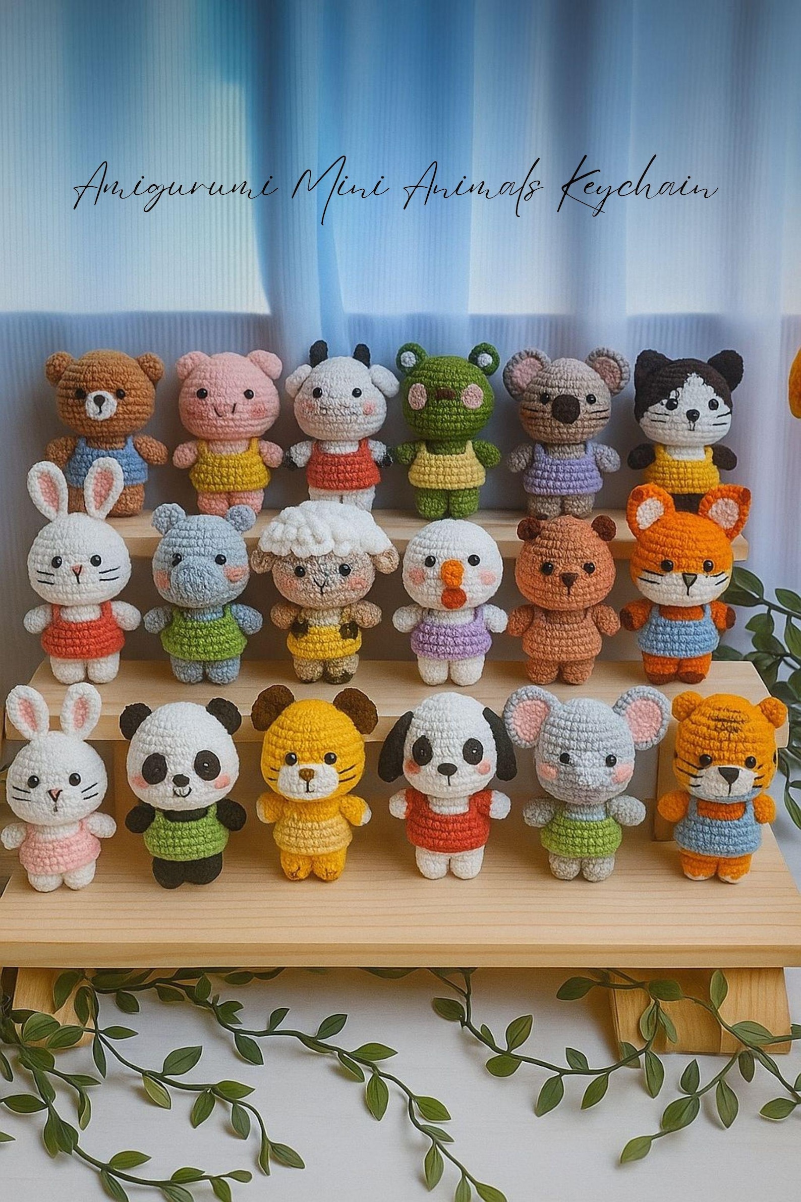 18in1 Tiny Beasties Collection Crochet Patterns | Hedgehog Pattern ...