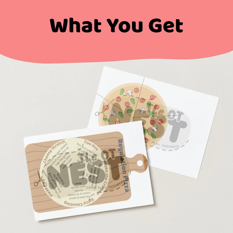 Regulation Pizza Printable | Interactive Emotional Regulation Tool for ...