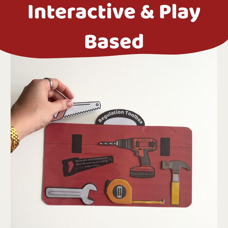Regulation Toolbox Printable | Interactive Emotional Regulation Tool ...