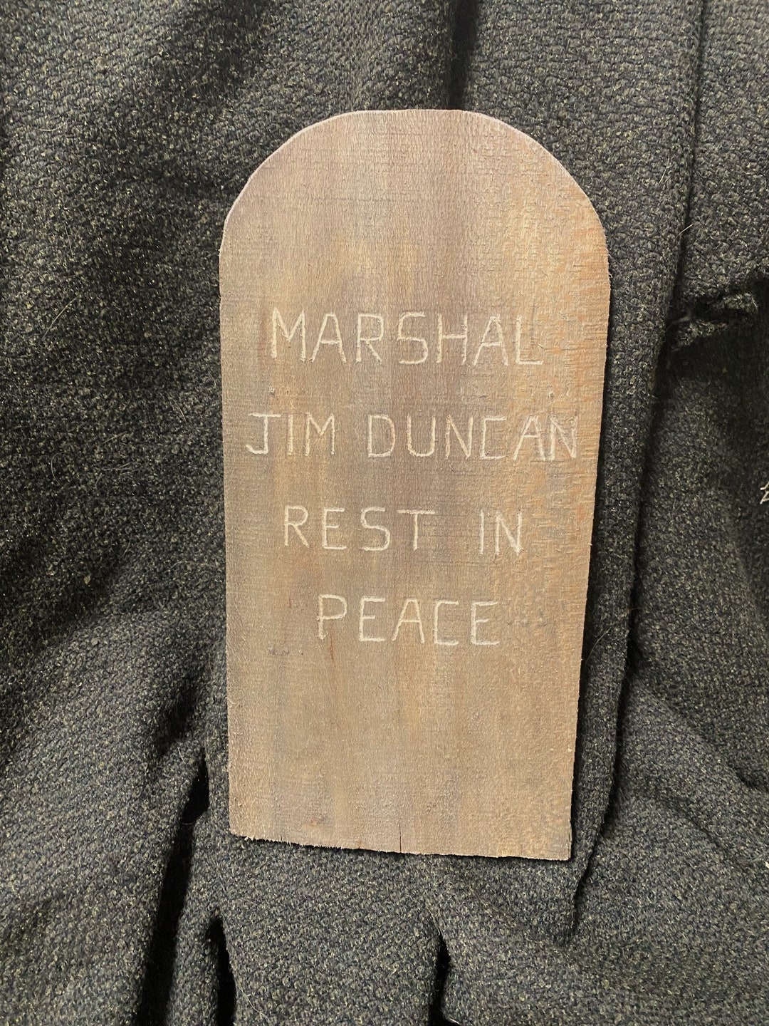 High Plains Drifter Marshal Duncan Headstone Sign - Etsy