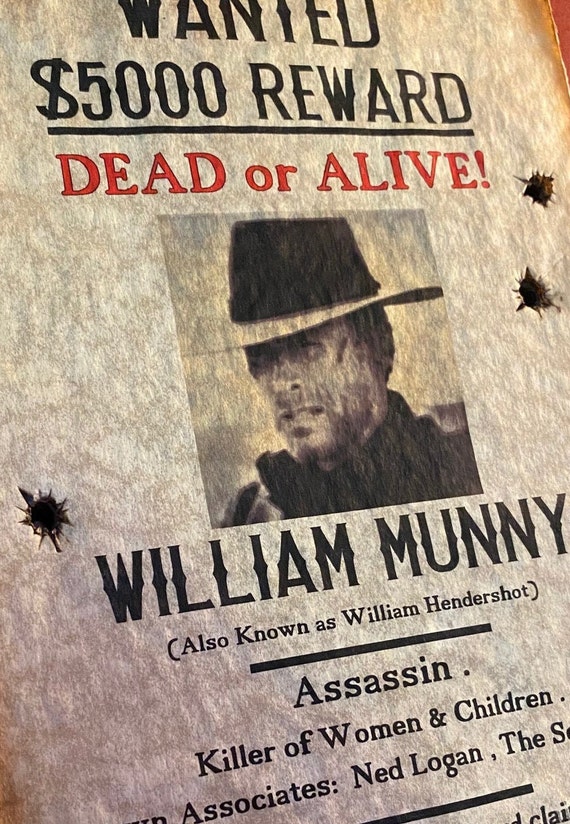 Día Del Oeste 1878 William Munny One Of Those Days When Hemme Dies